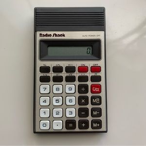Vintage | Other | Vintage Radio Shack Calculator E | Poshmark